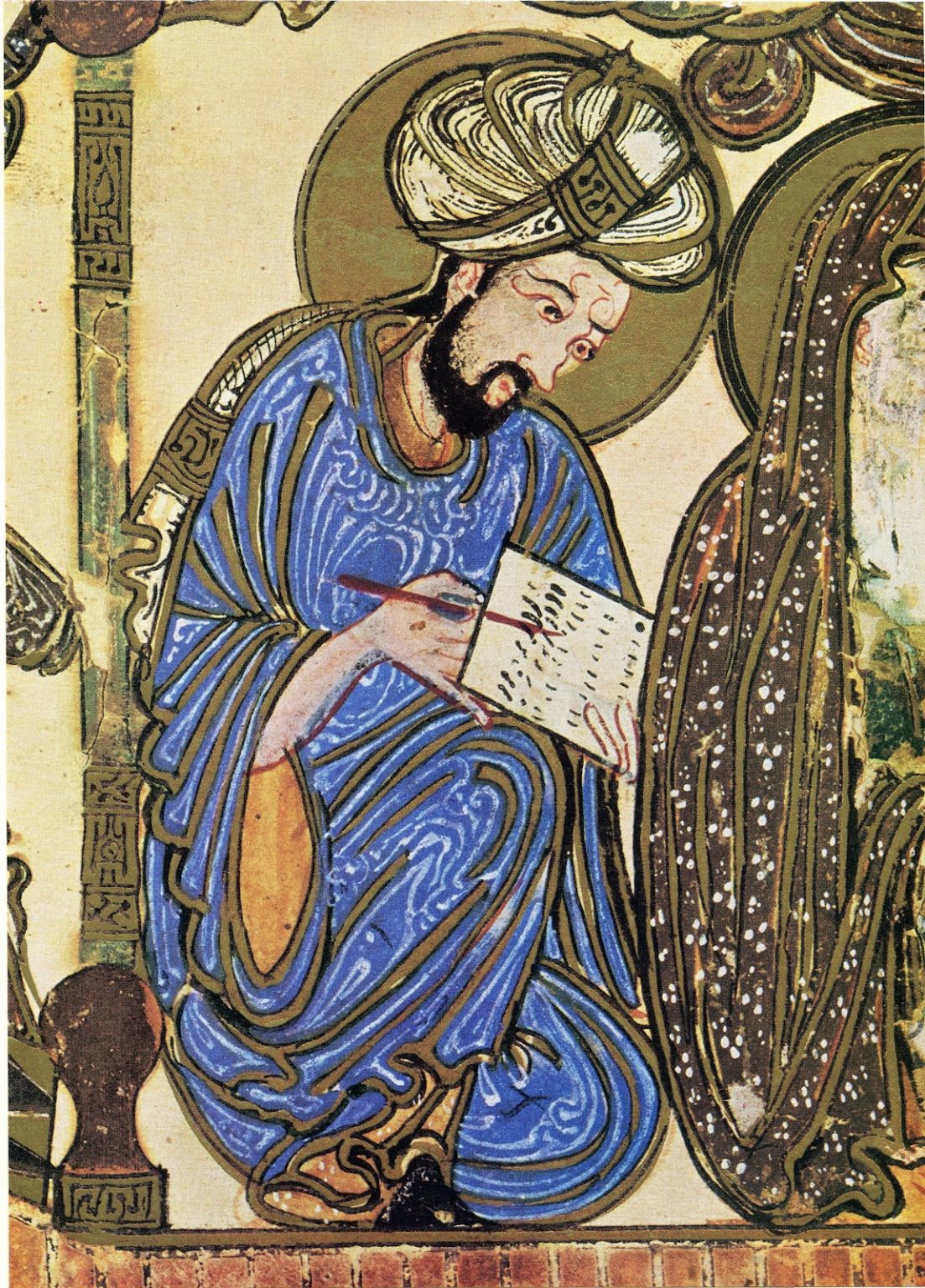 Ibn-Arabi-miniatura-persa-peregrinos-hispanomusulmanes ~ Salam Plan
